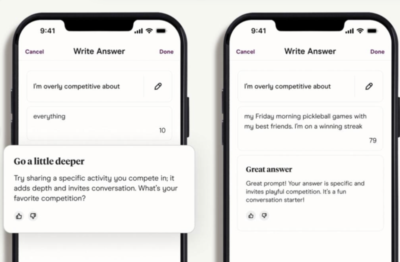 Hinge introduces AI-powered prompt feedback to enhance dating profiles