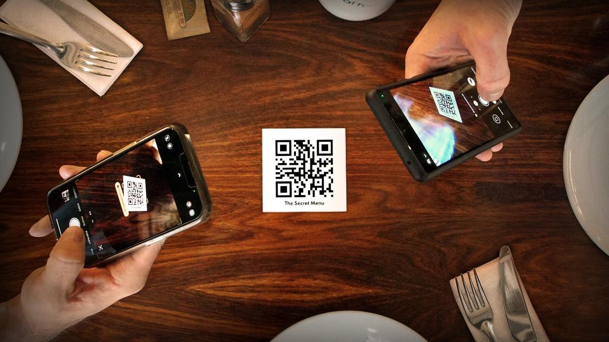 Stealth QR codes reveal 'secret menu' of restaurant food's hidden human ...